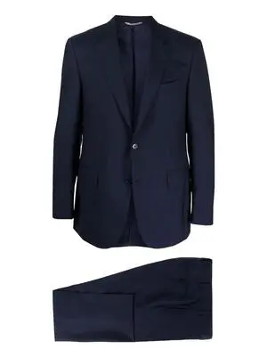 Canali Two Piece Single Breasted Suit - Blue