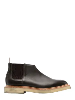 Thom Browne Mid-top Chelsea Ankle Boots - Brown