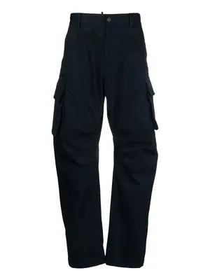 Dsquared2 DSQUARED2 Logo Patch Cargo Trousers Blue