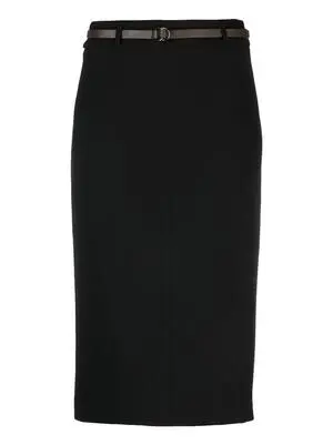 Peserico High-waist Skirt - Black