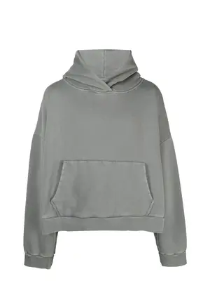 ENTIRE STUDIOS Washed Drop-shoulder Hoodie - Grey