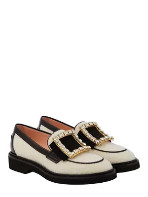 ROGER VIVIER Viv' Rangers Loafers - White