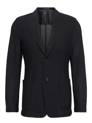 Giorgio Armani Icon Single-breasted Blazer - Black