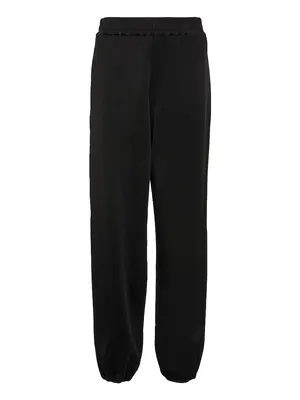 JIL SANDER Wool-blend Sweatpants - Black
