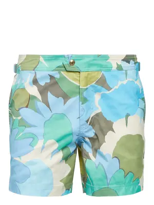 TOM FORD Floral Swim Trunks - Multicoloured