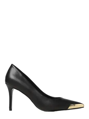 Versace Leather Pumps - Black