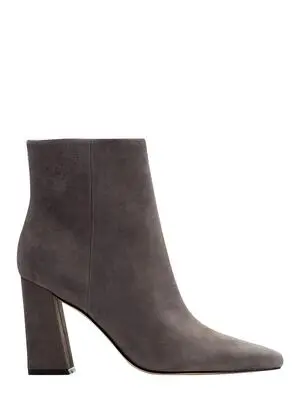 Marc Fisher Marc Fisher LTD Yanara Leather Booties Grey
