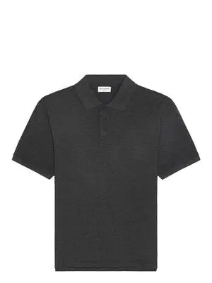 SAINT LAURENT Saint Laurent Polo In Grey