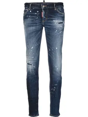 DSQUARED2 Dsquared2 Distressed Skinny Jeans