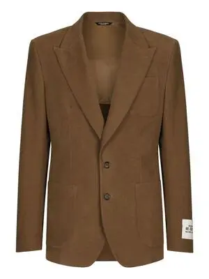 Dolce & Gabbana Single-breasted Suit Jacket - Neutrals