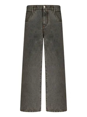 Etro Mid-rise Straight-leg Jeans - Black