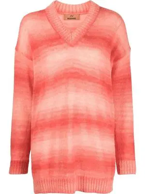 Missoni Gradient Striped Knitted Jumper - Pink