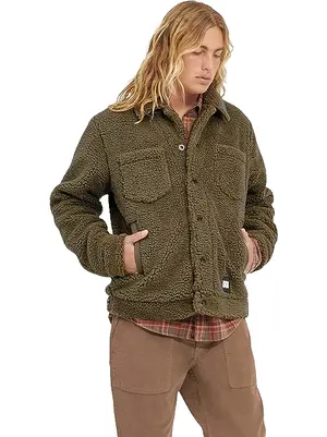 UGG UGG Janson Sherpa Trucker Jacket Olive