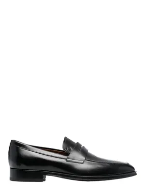 TOD'S Square-toe Loafers - Black