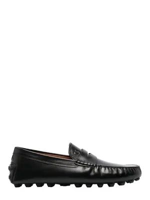 TOD'S Gommino Macro Loafers - Black