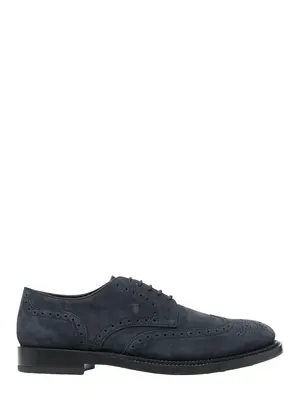 TOD'S Suede Brogues - Blue