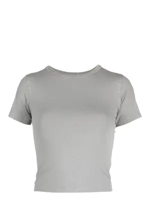 ENTIRE STUDIOS ENTIRE STUDIOS Round-Neck Cropped T-Shirt