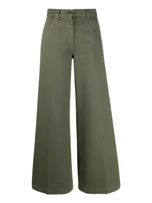 ASPESI ASPESI Wide-Leg High-Waisted Trousers