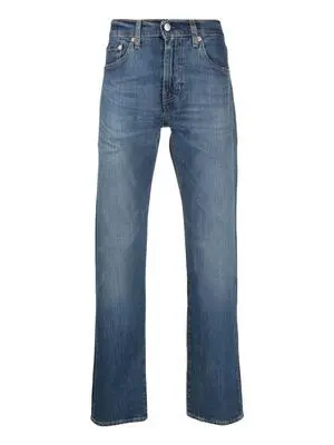LEVI'S Levi's Logo-Patch Straight-Leg Jeans