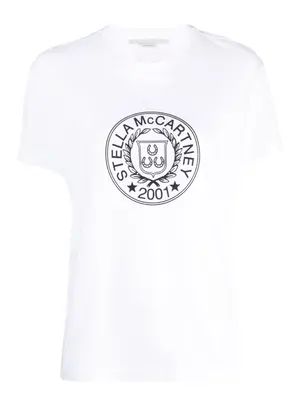 Stella McCartney Logo-print T-shirt - White