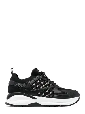 Dsquared2 X Dash Panelled Low-top Sneakers - Black