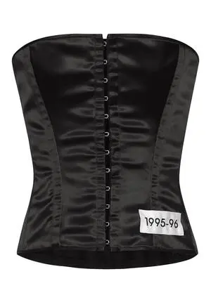 Dolce & Gabbana Corset With Re-edition Label - Black