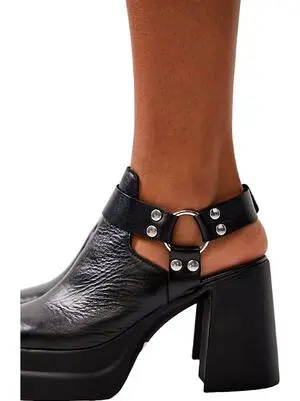 Free People Hybrid Harness Booties - Black