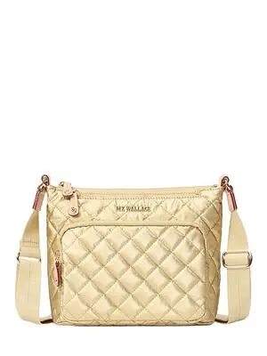 Mz Wallace Metro Scout Crossbody - Light Gold Pearl/gold