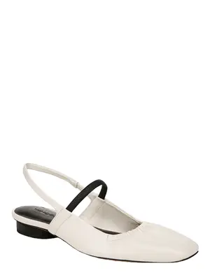 Vince Vince Venice Slingback Flat Milk/black