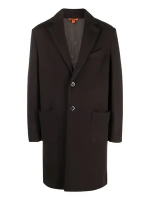 Barena Venezia Notched-collar Single-breasted Coat - Brown