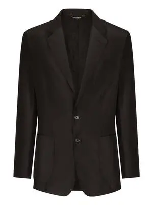 Dolce & Gabbana Single-breasted Blazer - Blue