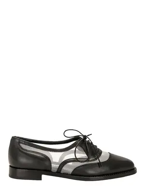 Manolo Blahnik Vitrol 255 Leather Loafer - Black
