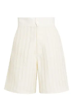 Savannah Morrow Dylan Linen Shorts - Ivory