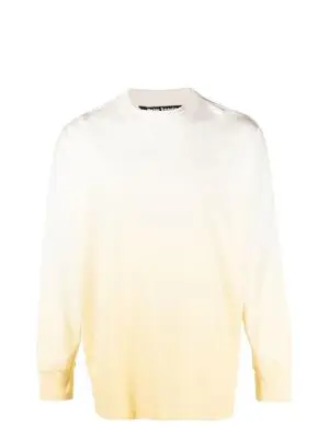 PALM ANGELS Gradient-Effect Long-Sleeve Top