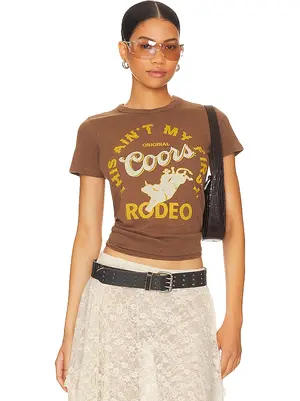 Junk Food Coors Rodeo Tee - Monks Robe