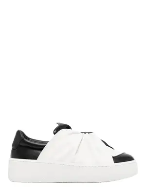 Ports 1961 Knot-detail Slip-on Sneakers - Black