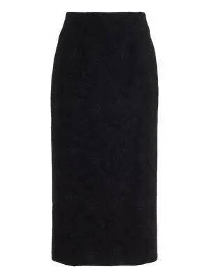 MARA HOFFMAN Maeve Organic Cotton Jacquard Midi Skirt