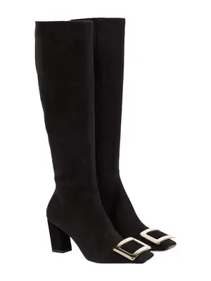 ROGER VIVIER Belle Vivier Knee-high Boots - Black