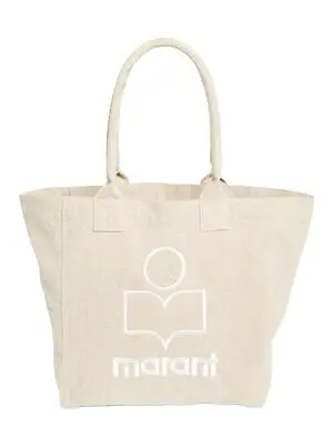 Isabel Marant Small Yenky Logo Tote - Beige