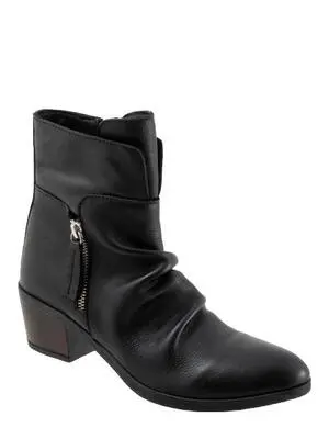 BUENO Colbie Leather Boots - Black