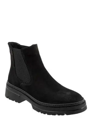 BUENO Bueno Darla Lug Chelsea Boot Black Nubuck