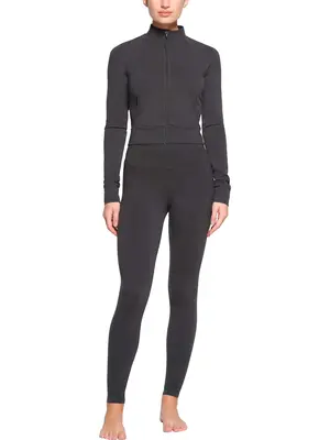 SKIMS High Waisted Legging | Black | 2xs | Outdoor Ash