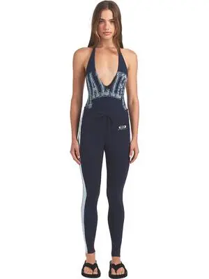 SKIMS High Waisted Legging | Black | | Outdoor - Navy With Opal