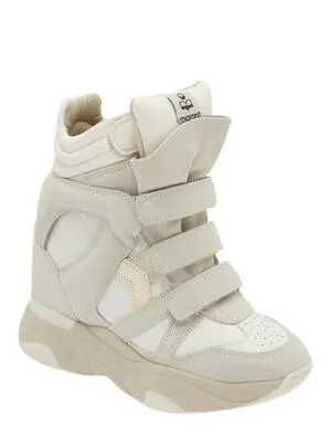 Isabel Marant Balskee High-top Sneakers - White
