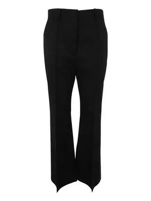 LANVIN Tuxedo Cigarette Trousers - Black
