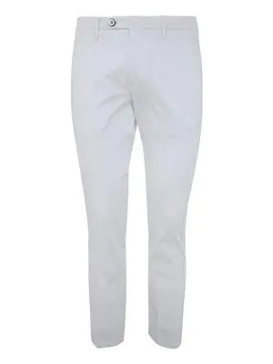 MICHAEL COAL Mc Brad Plus 2564 Capri Trousers - White