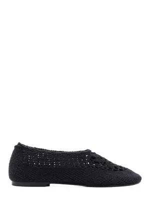 HVOYA Merezhyvni Woven Flats - Black