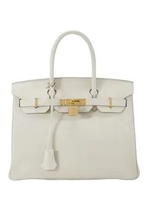 Hermès Hermès Craie Epsom Birkin 30 Handbag White