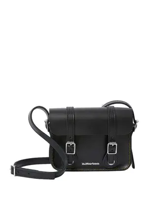 Dr. Martens 7-inch Leather Crossbody Bag - Black