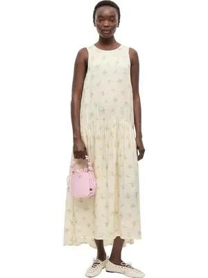 GANNI Burgundy Tech Backpack Fairy Tale